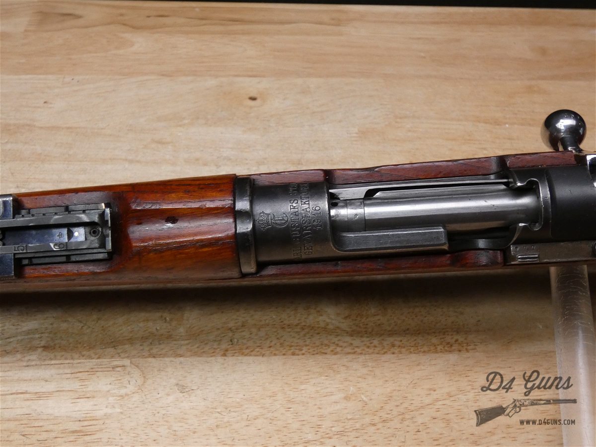 Carl Gustafs M38 Swedish Mauser - 6.5x55mm Swede - MFG 1916 - C - Bolt ...