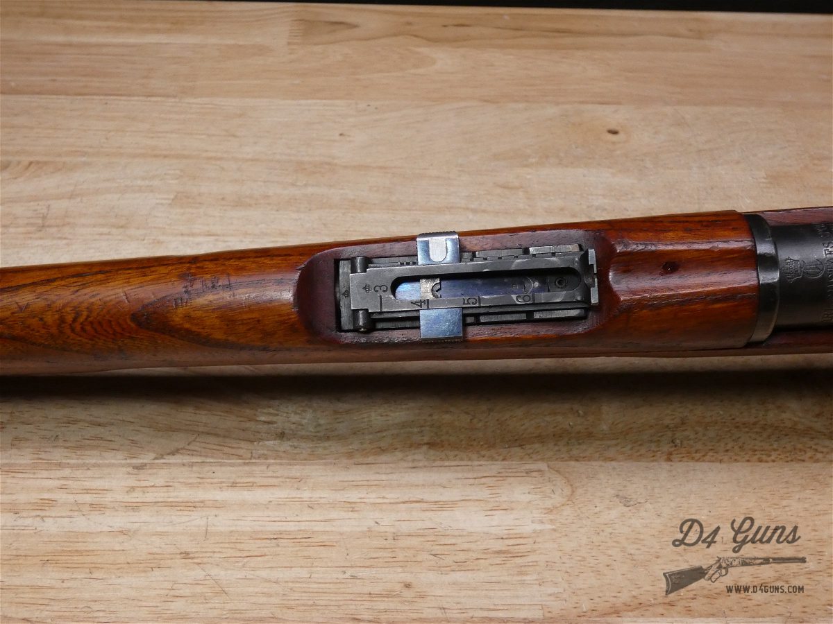 Carl Gustafs M38 Swedish Mauser - 6.5x55mm Swede - MFG 1916 - C - Bolt ...