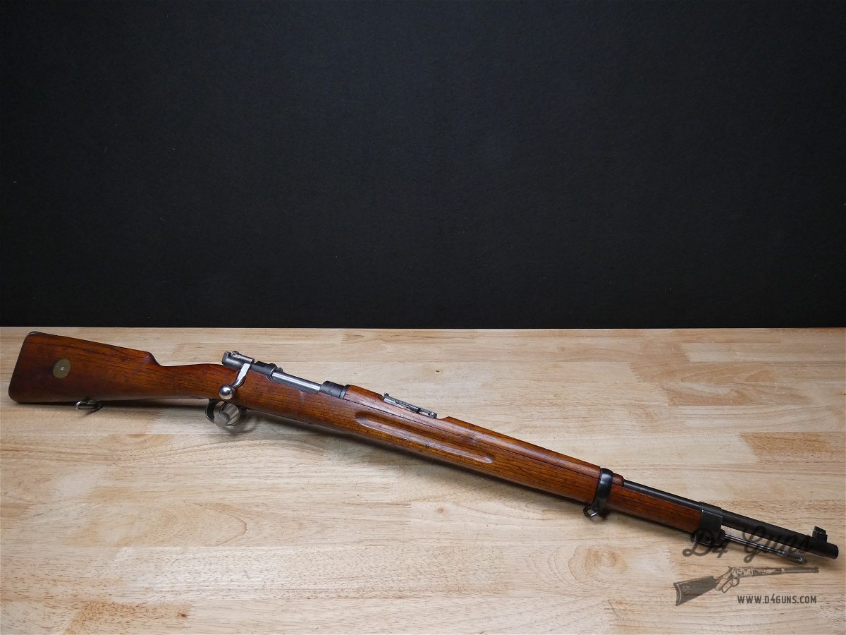 Carl Gustafs M38 Swedish Mauser - 6.5x55mm Swede - MFG 1916 - C - Bolt ...