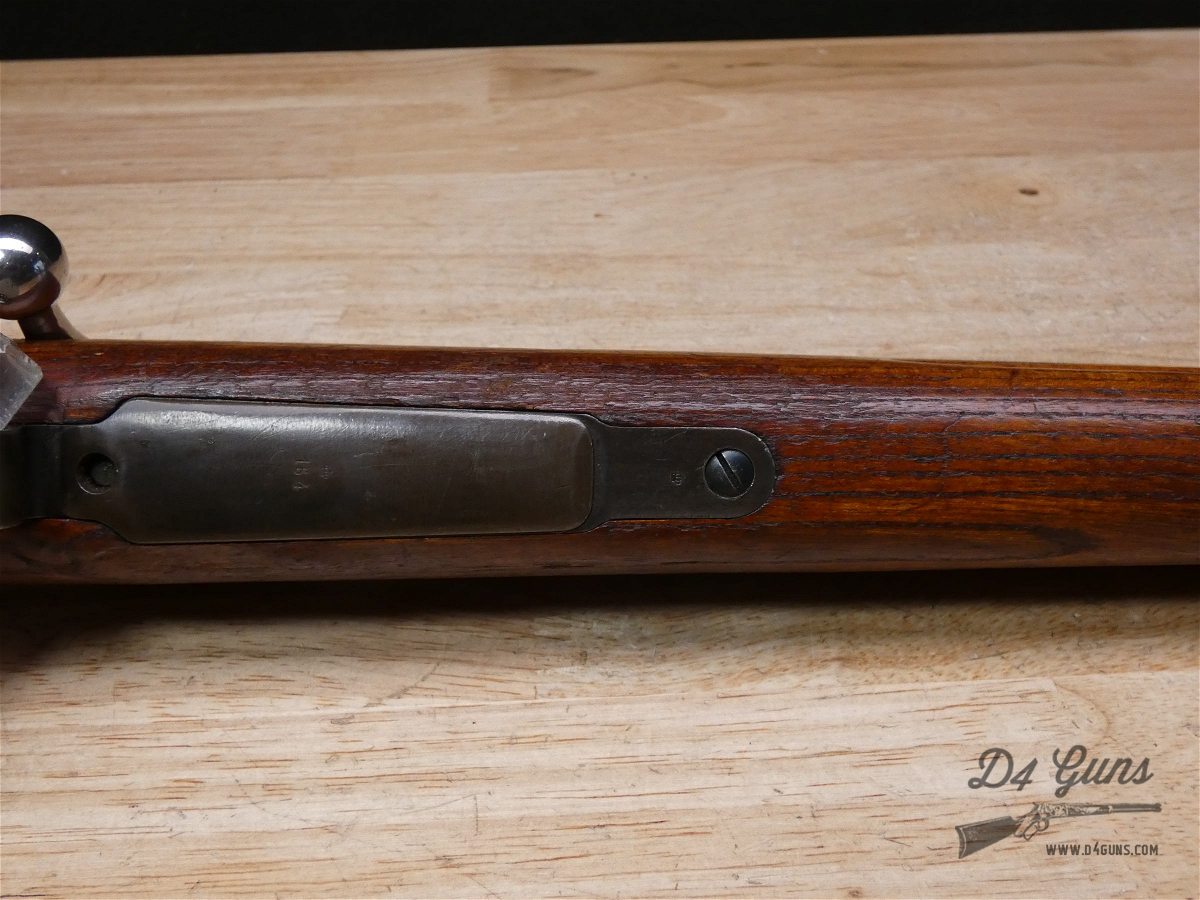 Carl Gustafs M38 Swedish Mauser - 6.5x55mm Swede - MFG 1916 - C - Bolt ...