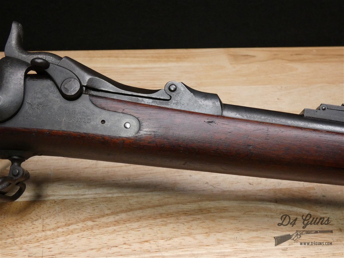 U.S. Springfield Model 1884 Trapdoor Rifle - .45-70 - M1884 - MFG 1888 ...