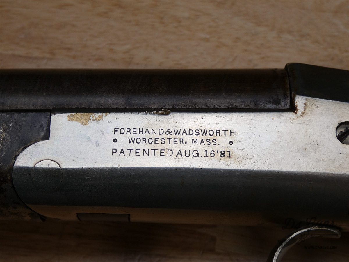Forehand & Wadsworth Single Shot - 12ga - Shotgun - - Single Shot ...