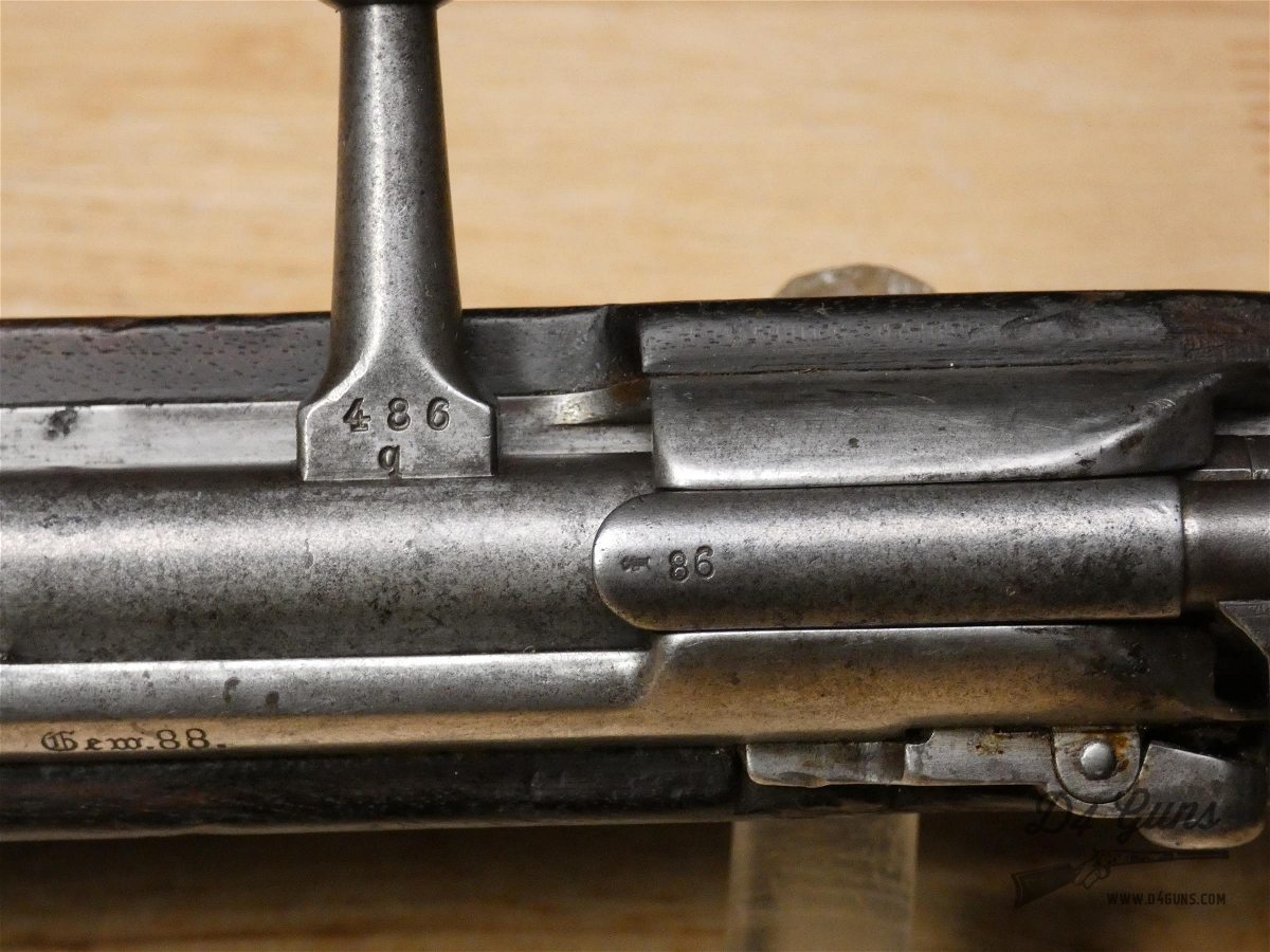 Steyr Gewehr Model 88 - M/88 - MFG 1894 - Trench Art & Tally Marks 1888 ...