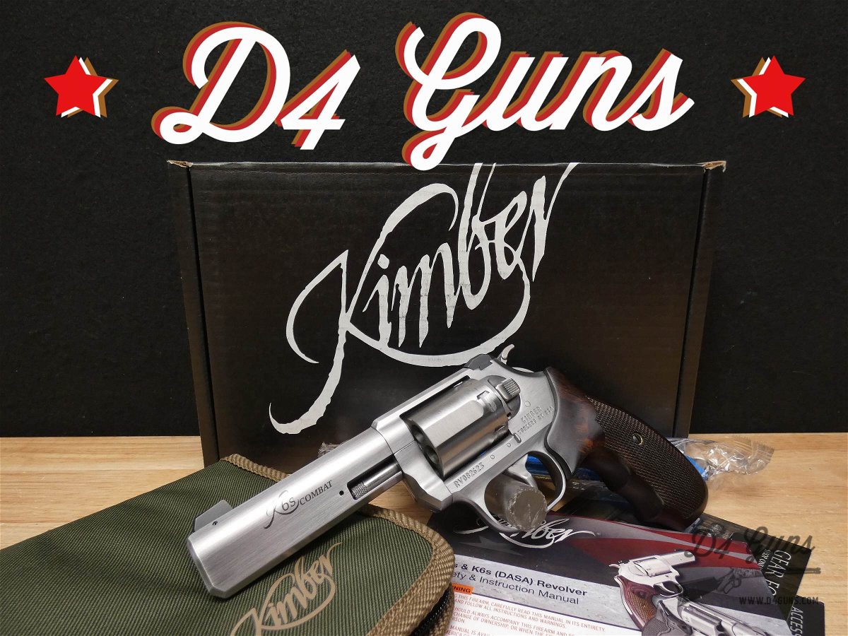 Kimber K6S Combat - .357 Mag - K6 - XLNT - Stainless - OG Box + More ...