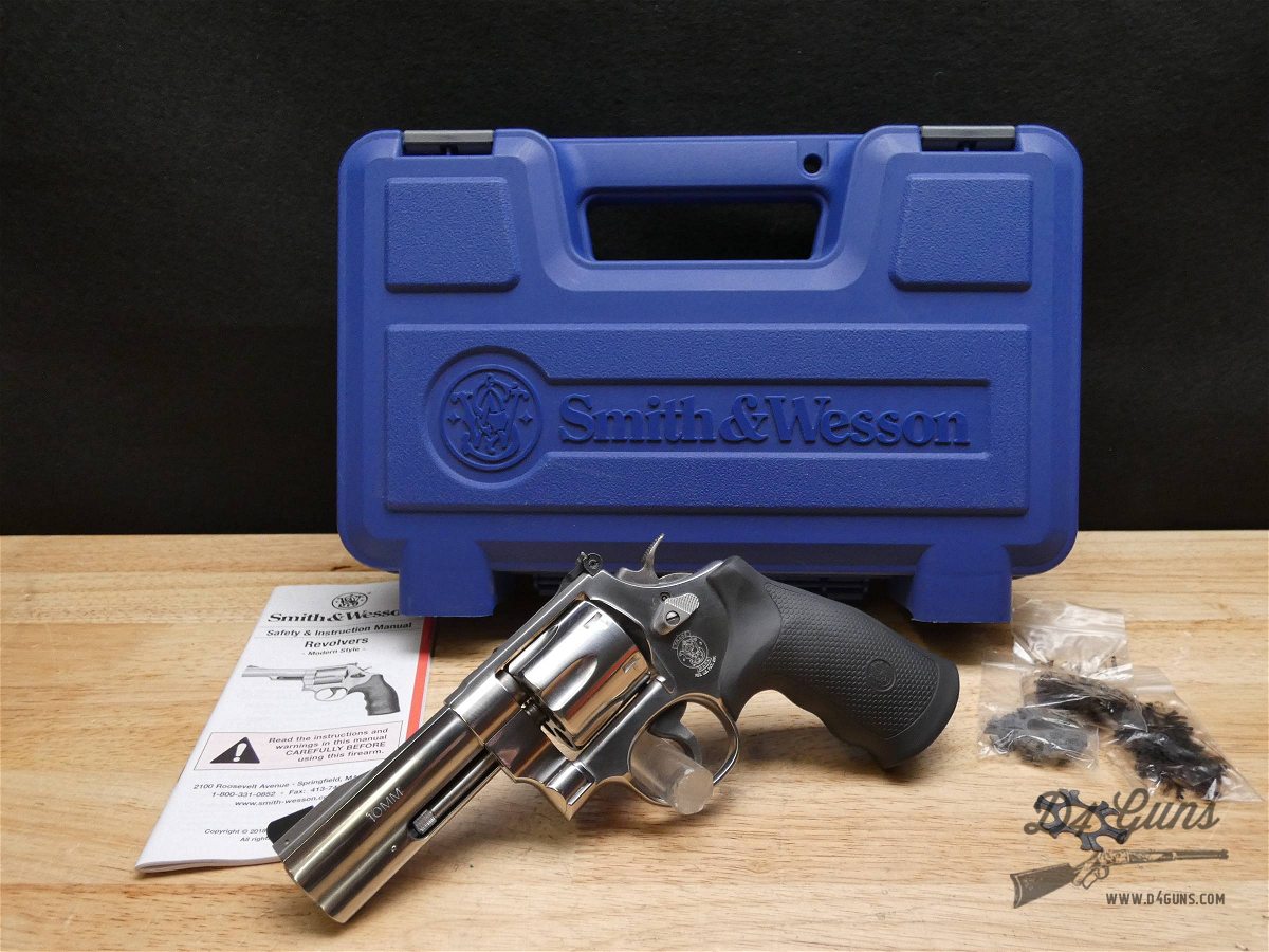 Smith & Wesson 610-3 - 10mm - Stainless - S&W 610 - Revolver - NICE! - Revolvers at GunBroker ...