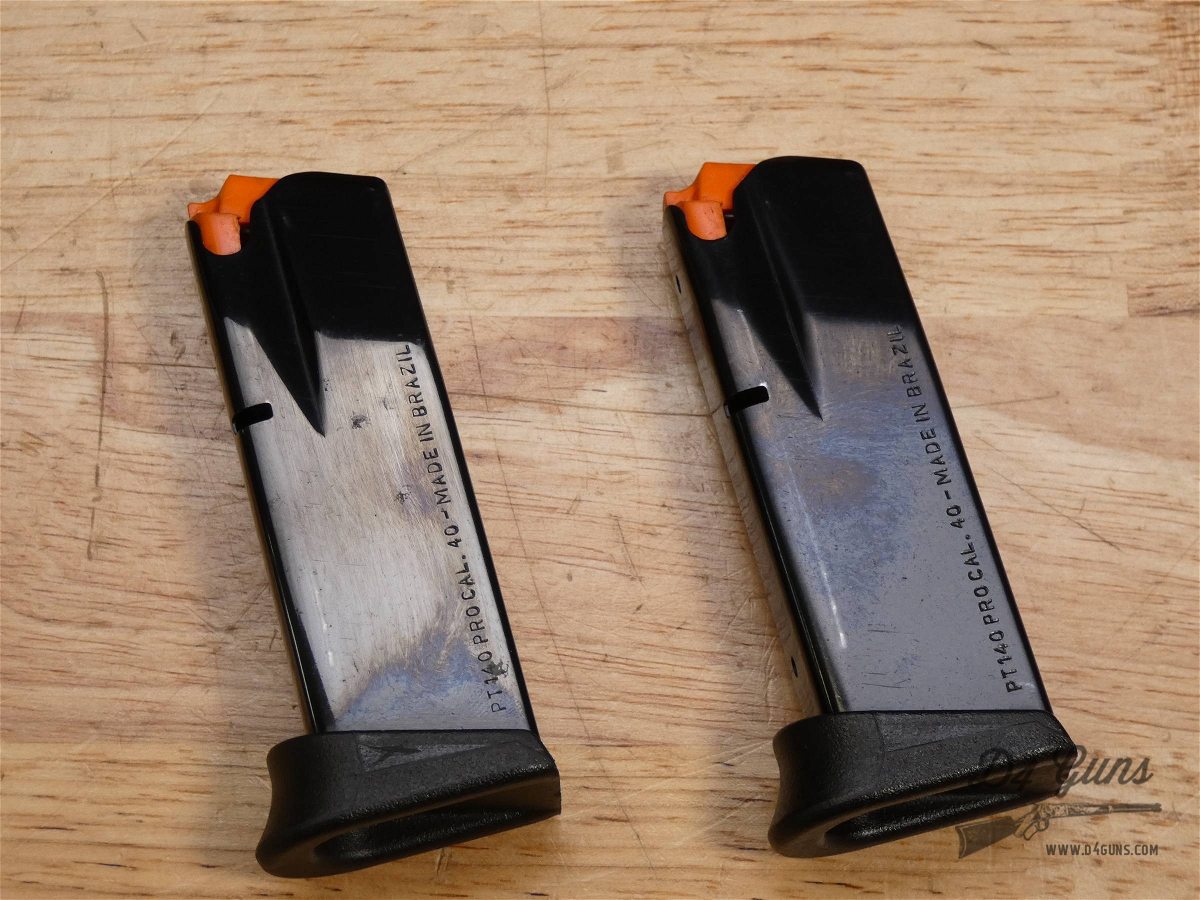 Taurus PT 140 Pro - .40 S&W - OG Case & 2 Mags! - Millenium - SS - Bi ...