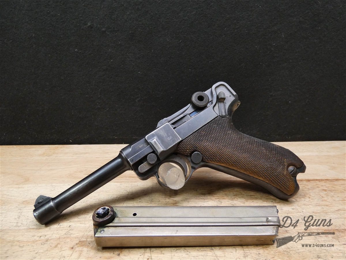 Mauser DWM Luger - 9mm - 1916 - Imperial - Matching - P08 - WW1 - w ...