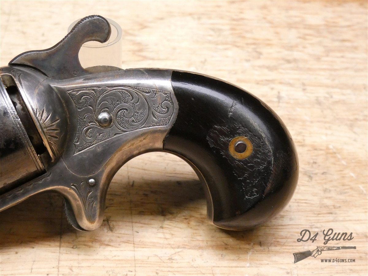 Moore Teat Fire Revolver - .32 Teat-Fire - Scarce - S&W - Civil War ...