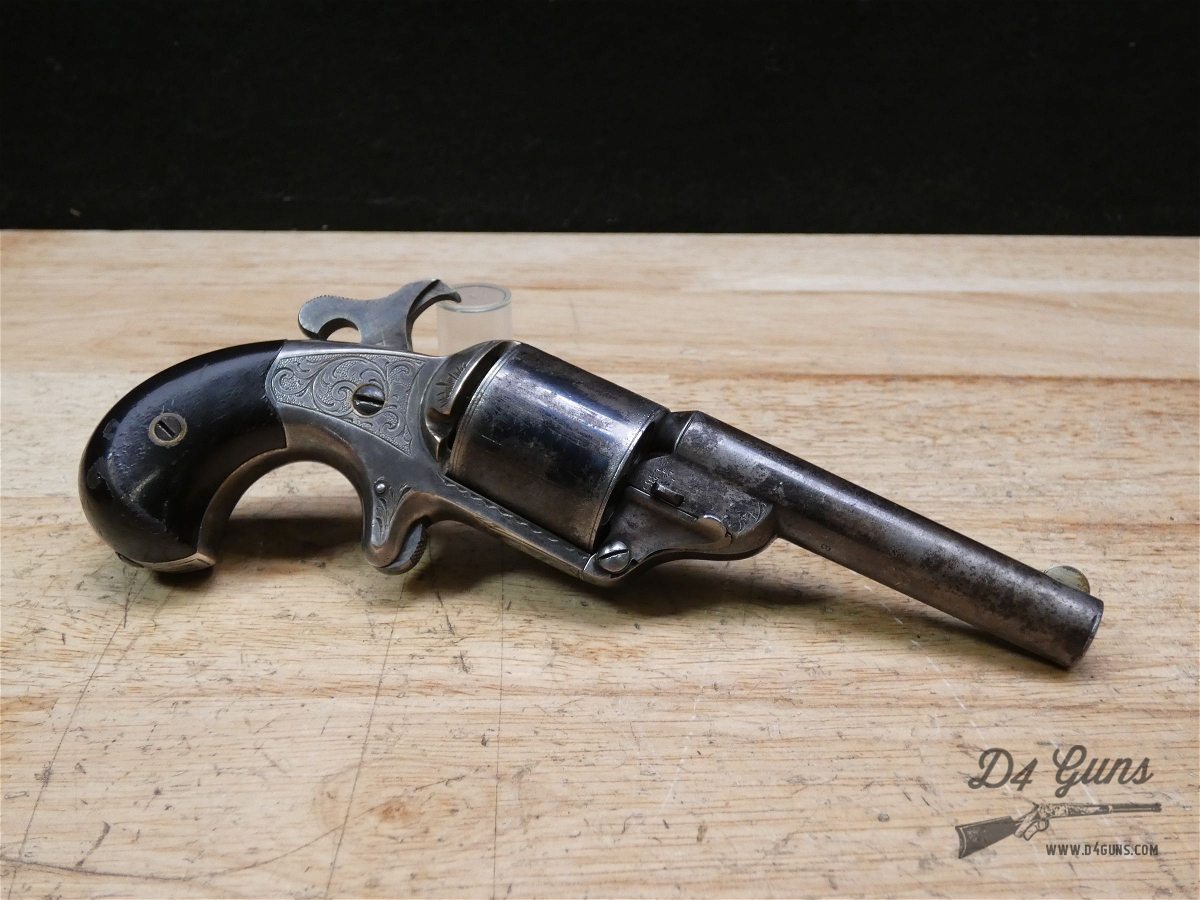 Moore Teat Fire Revolver - .32 Teat-Fire - Scarce - S&W - Civil War ...