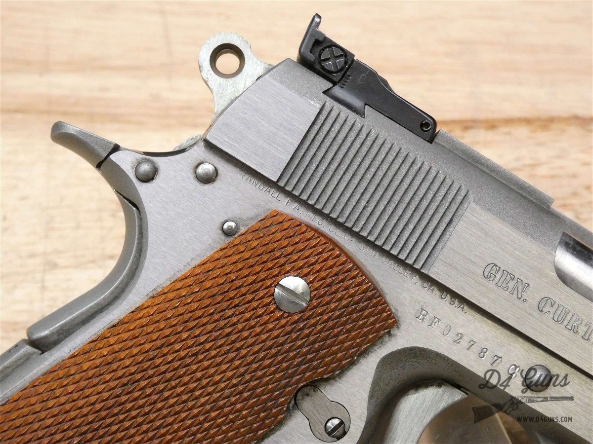 Randall 1911 Gen. Curtis E. LeMay Commemorative - .45 ACP - Limited ...