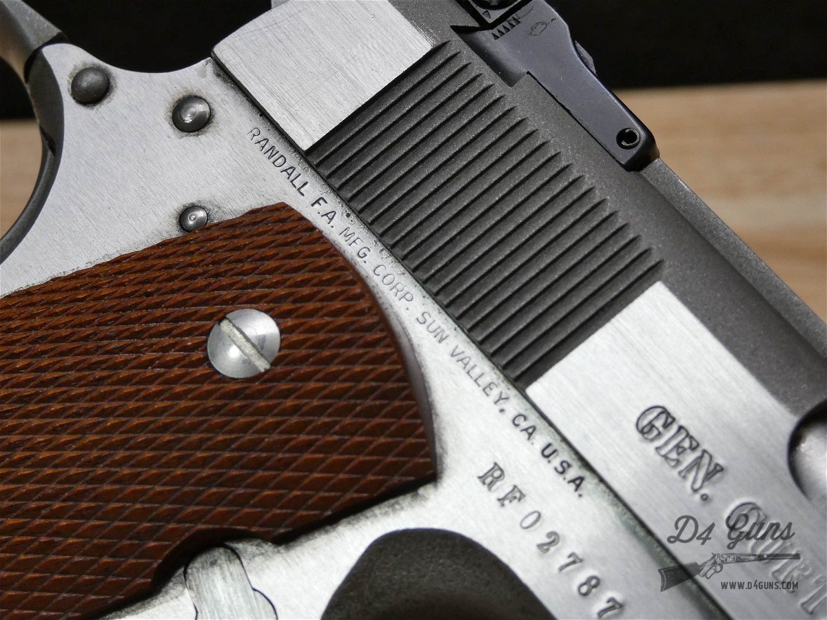 Randall 1911 Gen. Curtis E. LeMay Commemorative - .45 ACP - Limited ...