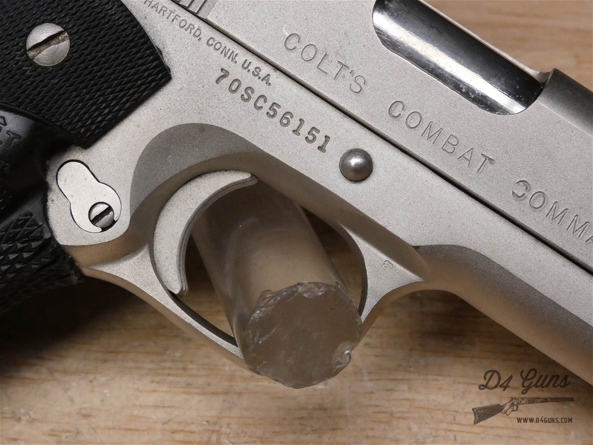 Colt Combat Commander - .45 ACP - OG Box - MKIV Series 80 Stainless ...