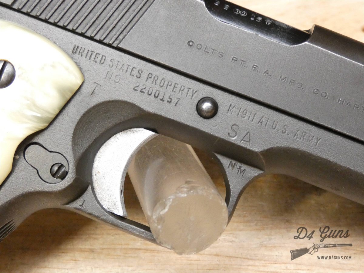 Camp Perry Springfield Military National Match 1911A1 - .45 ACP - RARE ...