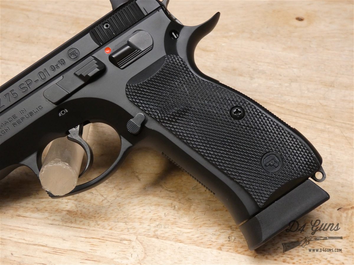 CZ 75 SP-01 - 9mm - w/ Night Sights & 3 Mags - SP01 - SP 01 - Czech ...