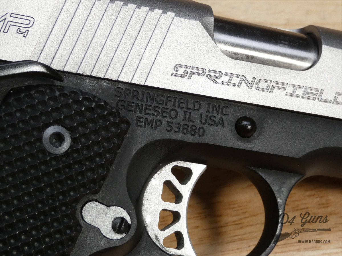 Springfield EMP4 - 9mm - OG Case - Two-Tone - 1911 - w/ Mags! - CCW ...