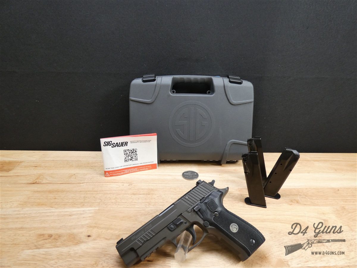 Sig Sauer P226 Legion - 9mm - w/Case & 3 Mags - 226 - Coin- Look ...