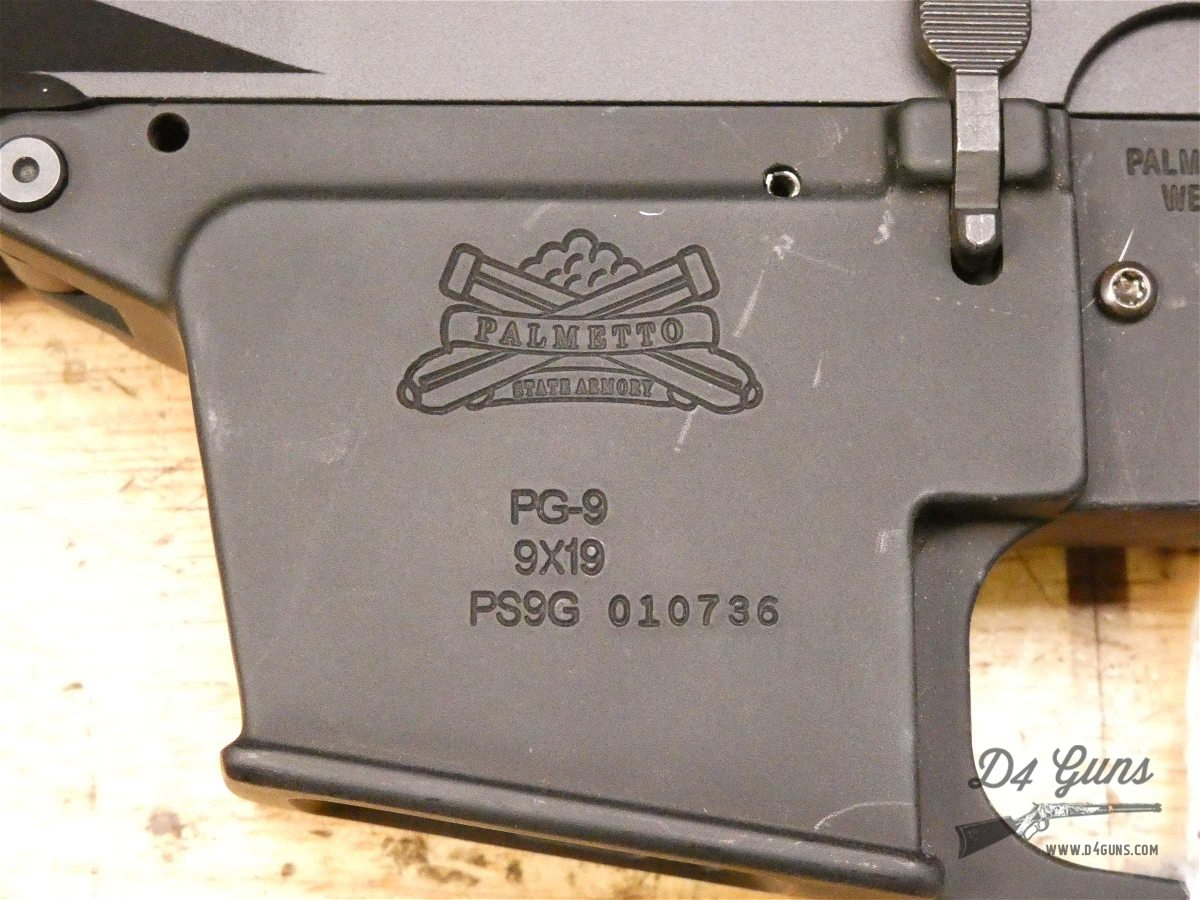 Palmetto State Armory PG-9 - 9mm - PSA - PCC - CMC Trig - w/ 4 Glock ...