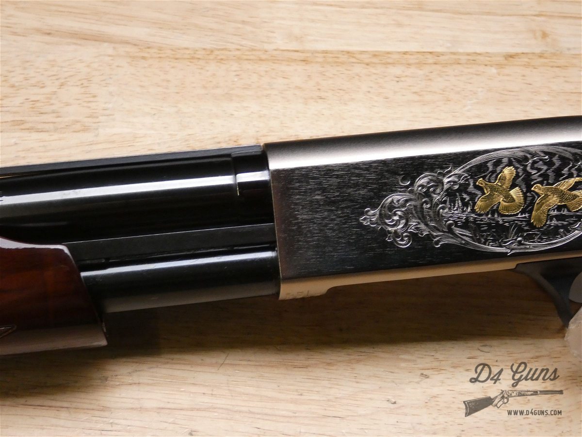 Mossberg 500 Centennial - 12ga - 1 of 750 - Gold - Engraved - 3in ...