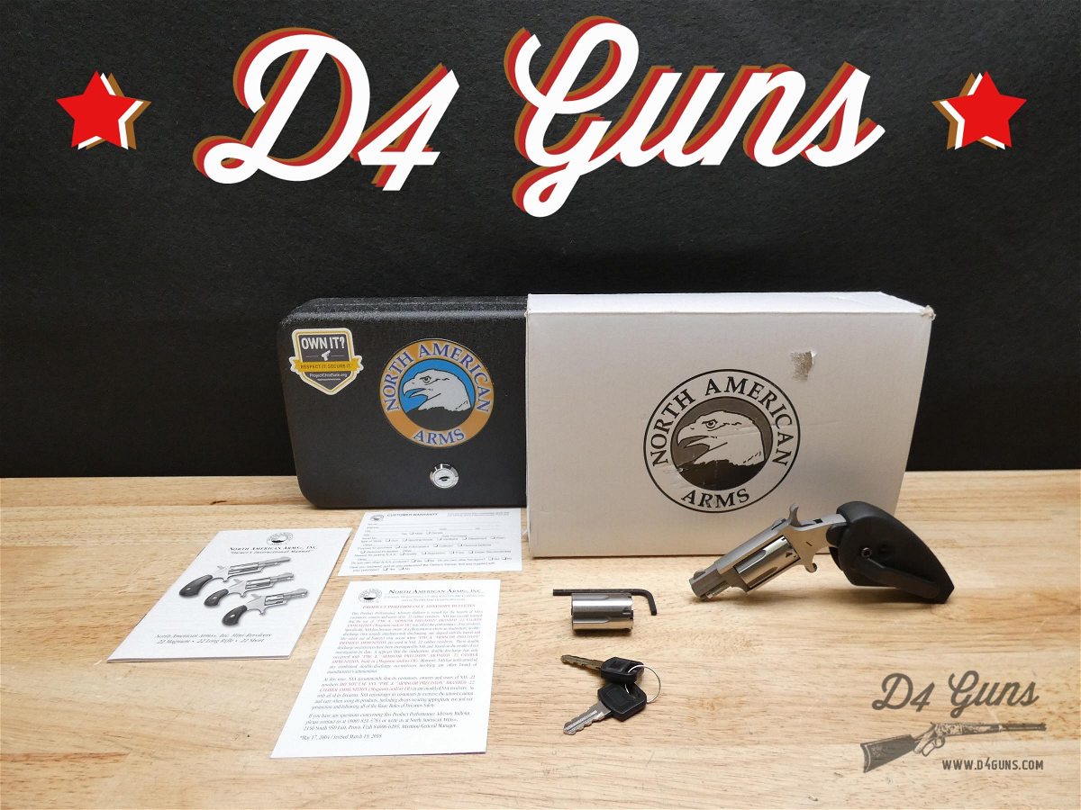North American Arms 22MC HG - .22 Mag/LR - NAA - CCW - 2 Cyls - Mini ...