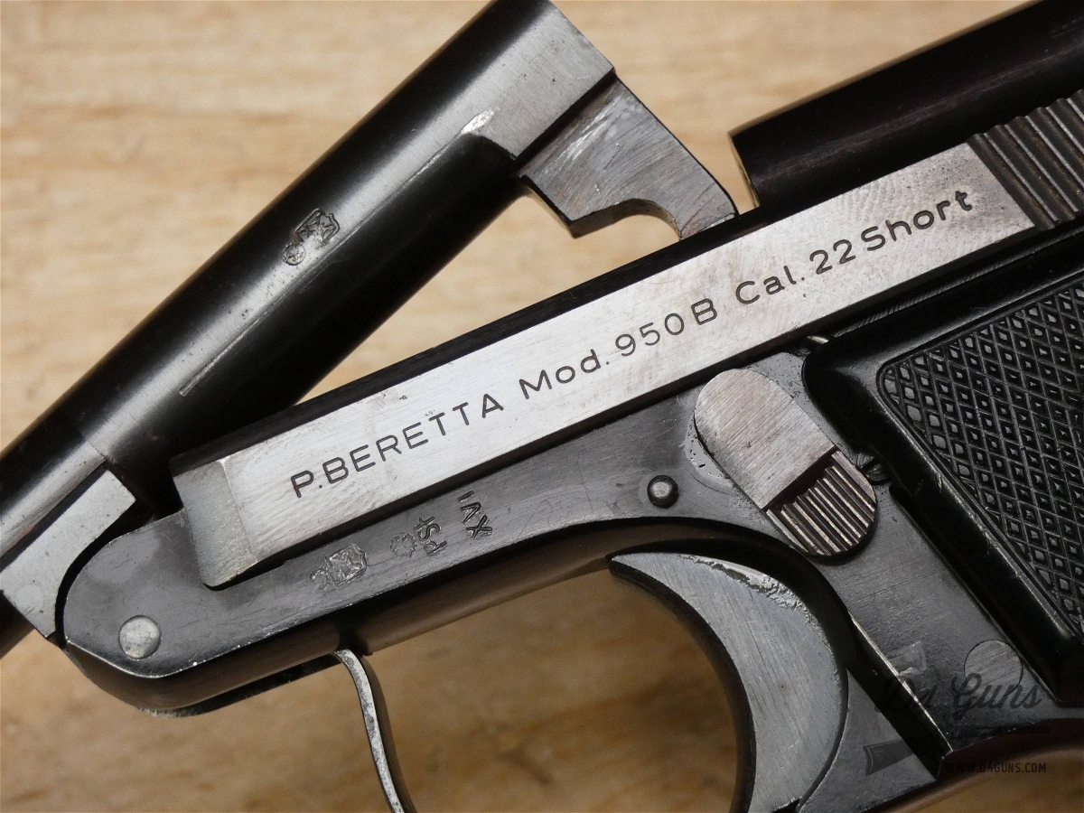 Beretta 950 B Minx M4 - .22 Short - Long BBL - Tip Up - w/ Mag - Rare ...