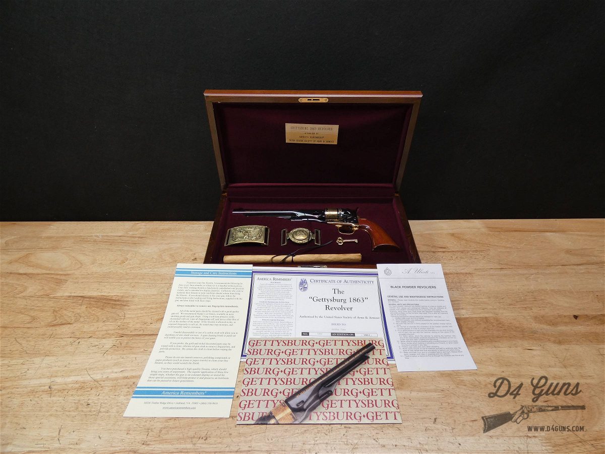 Uberti 1863 Gettysburg Commemorative | Dunlap Gun Consigners
