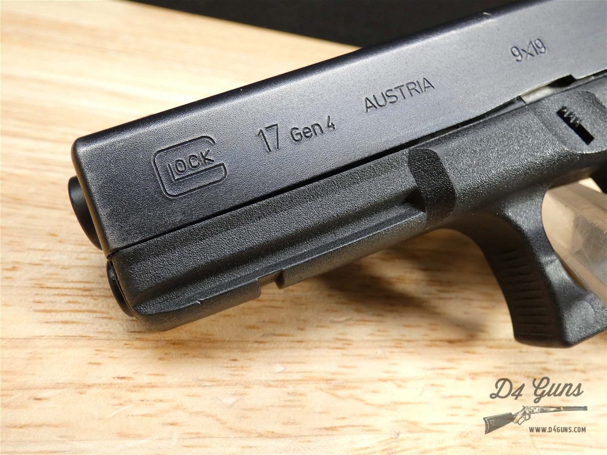Glock 17 Gen 4 - 9mm - G17 - Custom Barrel & Talon Grips - Taran ...