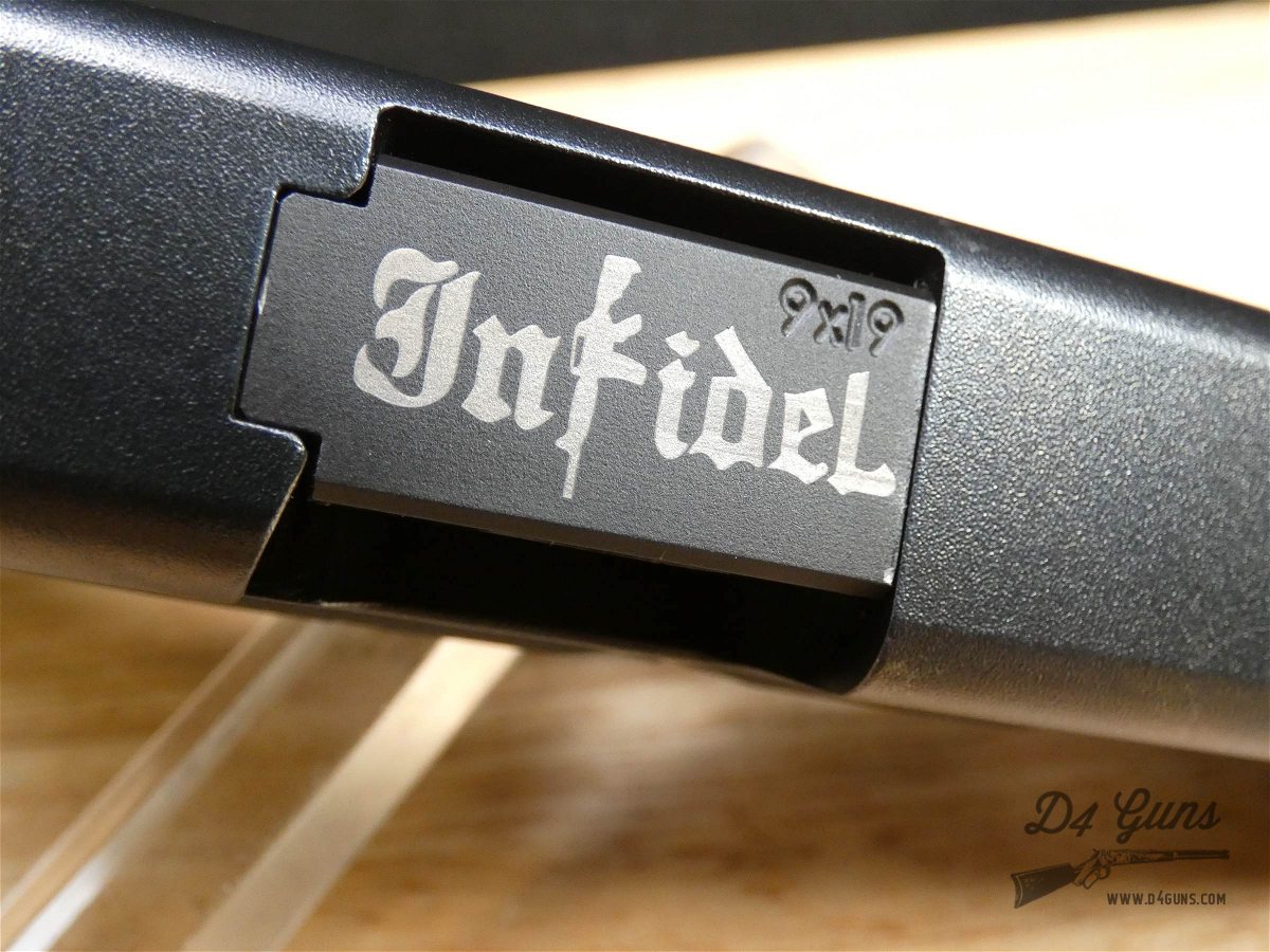 Glock 17 Gen 4 - 9mm - G17 - Custom Barrel & Talon Grips - Taran ...