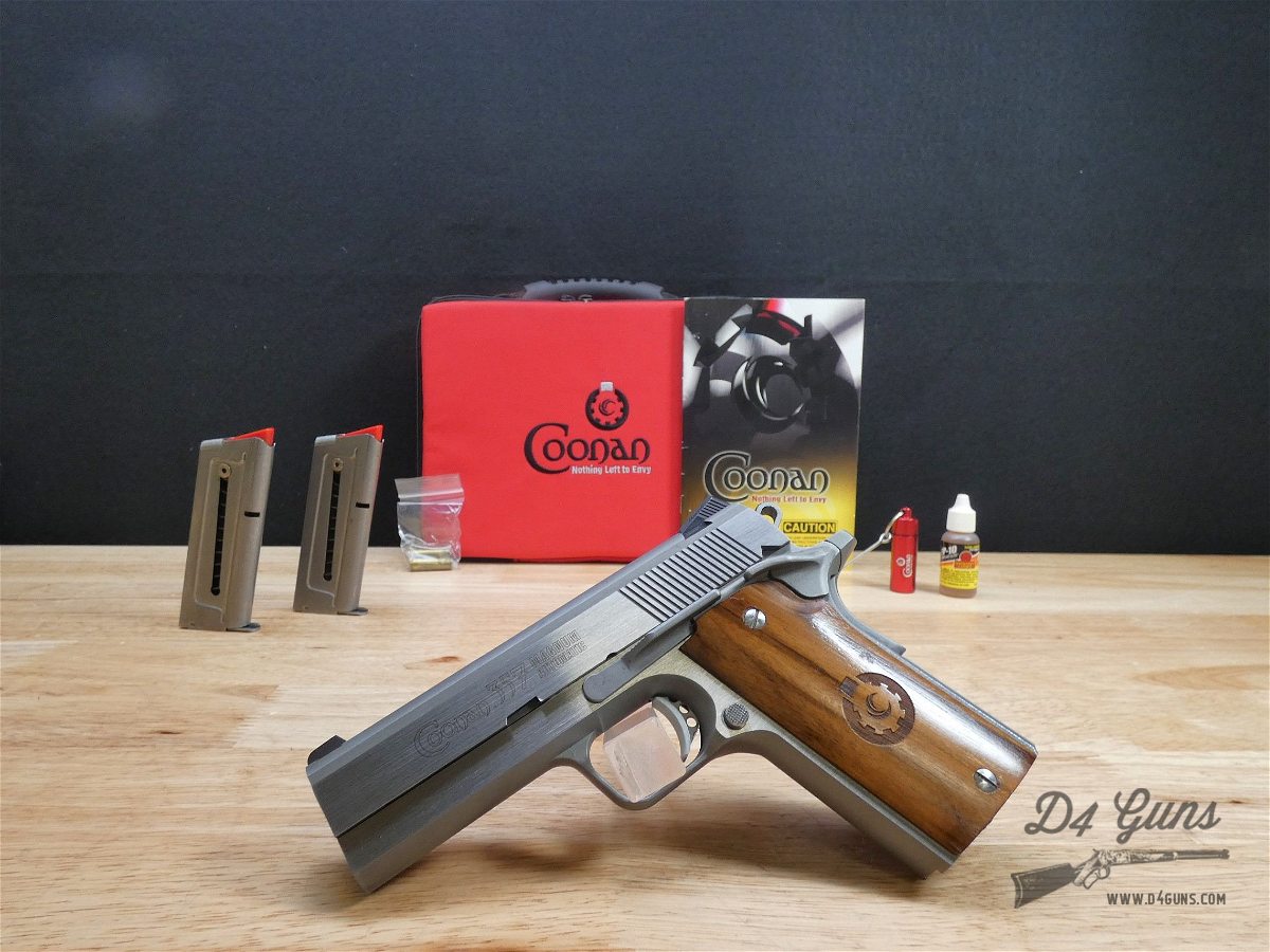 Coonan 357 Compact - .357 Mag - 1911 - Stainless - w/ Case & Extras ...