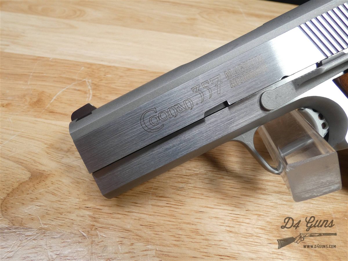 Coonan 357 Compact - .357 Mag - 1911 - Stainless - w/ Case & Extras ...