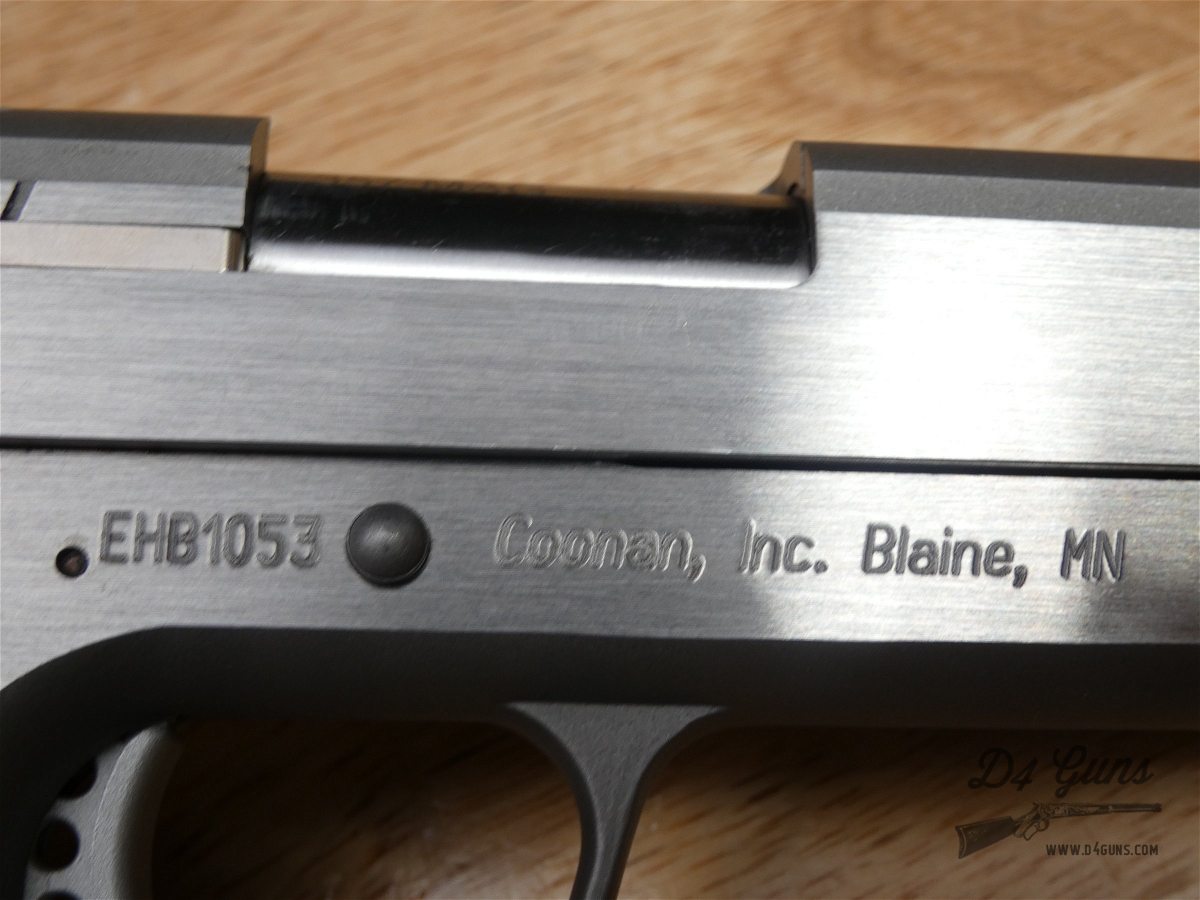 Coonan 357 Compact - .357 Mag - 1911 - Stainless - w/ Case & Extras ...