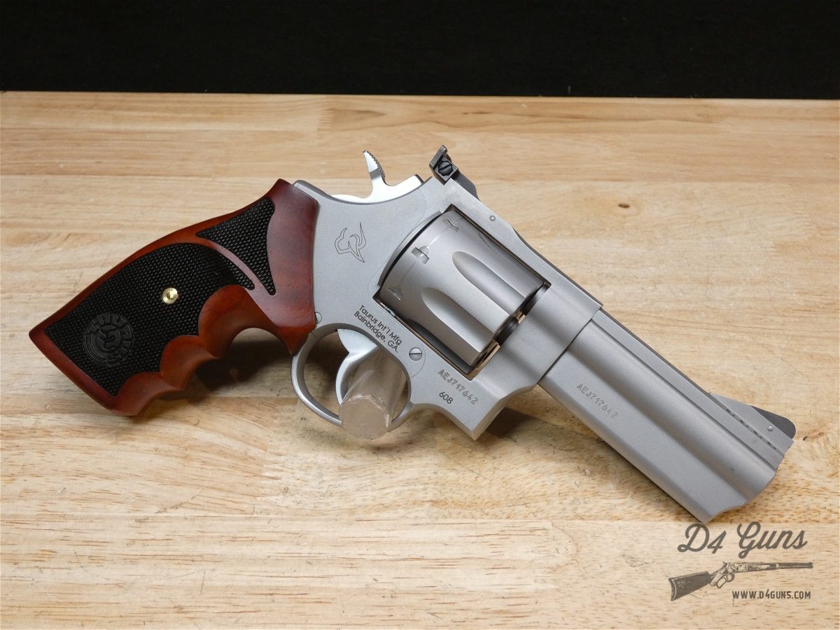 Taurus 608 - .357 Mag - 8-Shot - M608 - Stainless - OG Box & More - Ported - Revolvers at ...
