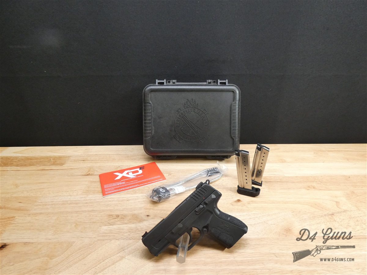 Springfield XDE-9- .3.3 - 9mm - CCW - XDE - w/ OG Case & MORE! - Semi ...