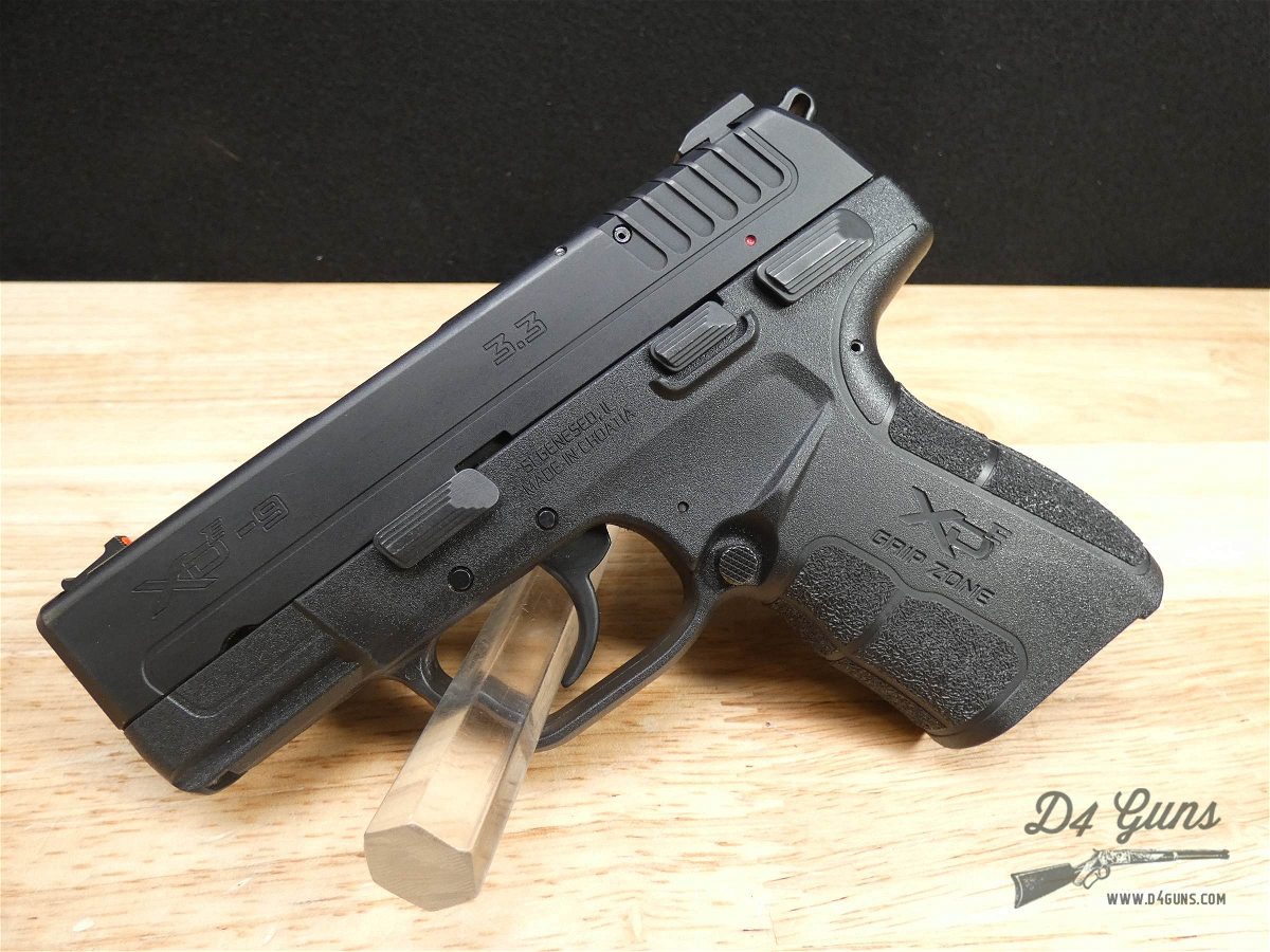 Springfield XDE-9- .3.3 - 9mm - CCW - XDE - w/ OG Case & MORE! - Semi ...