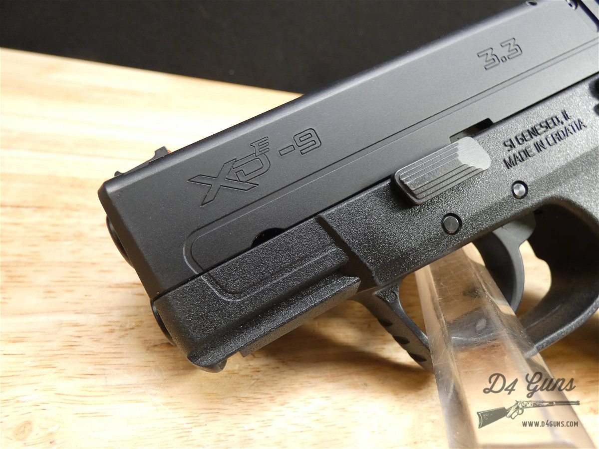 Springfield XDE-9- .3.3 - 9mm - CCW - XDE - w/ OG Case & MORE! - Semi ...