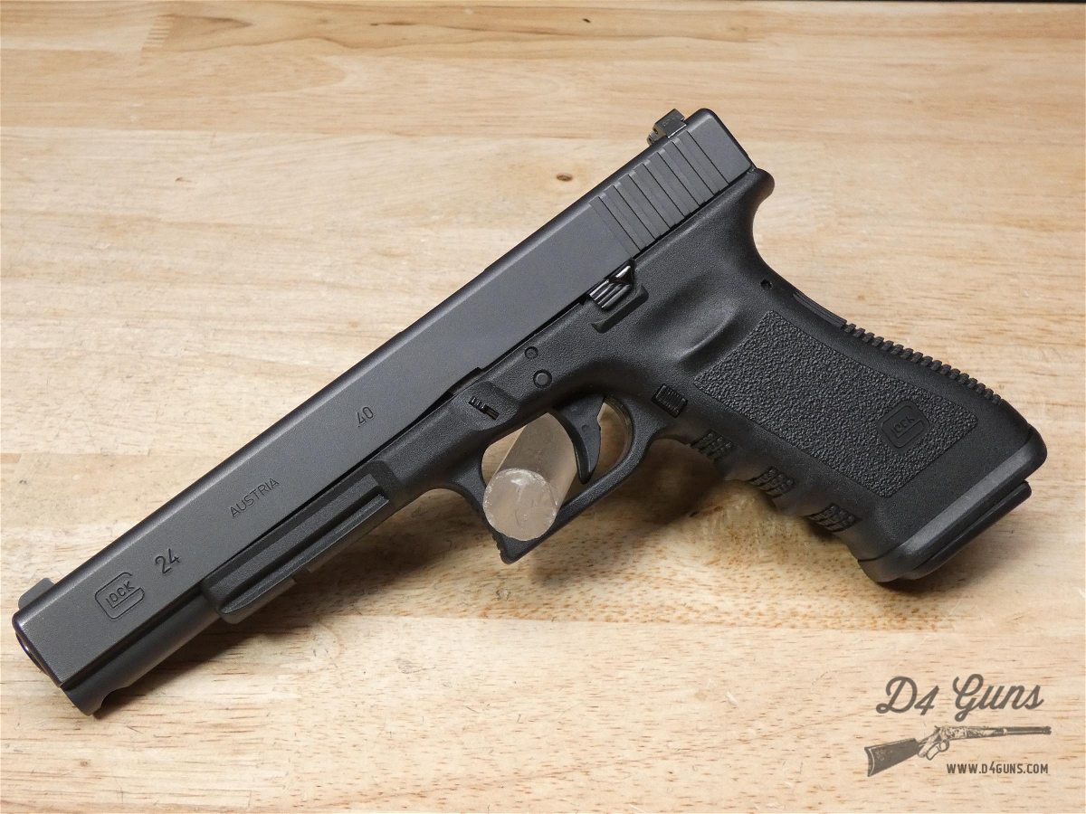 Glock 24 Gen 3 - .40 S&W - G24 Gen3 - XLNT w/ Case & Mags - Trijicon ...
