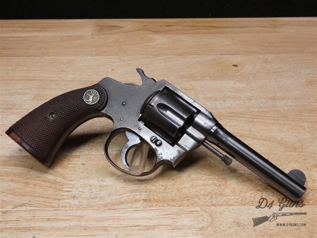 Colt Police Positive 38 Cal - .38 S&W - MFG 1937 - Classic Police ...