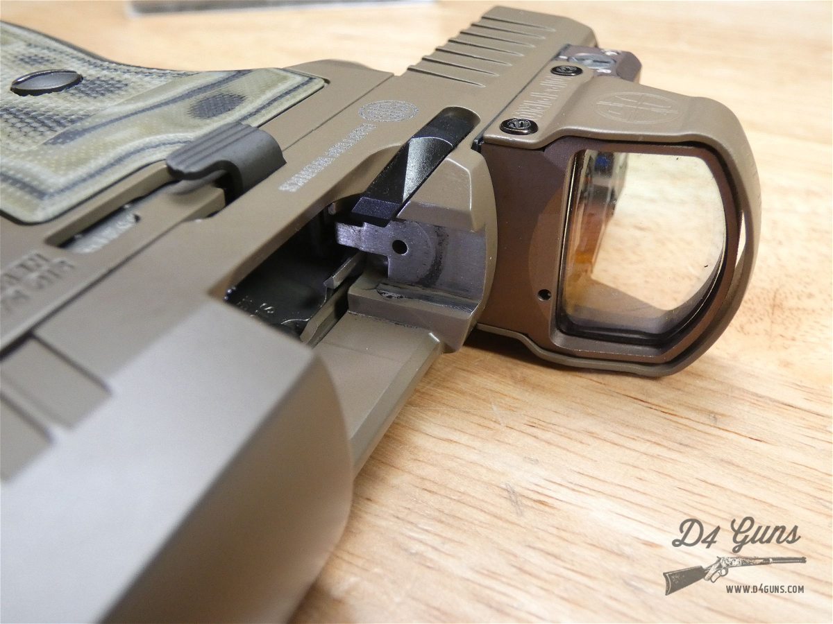 Sig Sauer P320 AXG Scorpion Custom Works FDE - 9mm - w/ Delta Point Pro ...