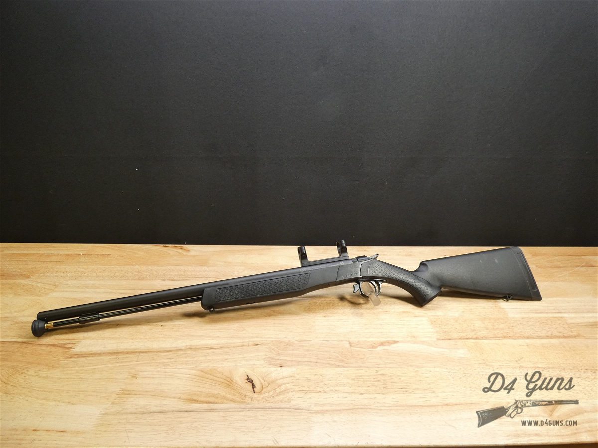 Connecticut Valley Arms Wolf - .50 Cal - CVA - w/ Extras! - Black ...