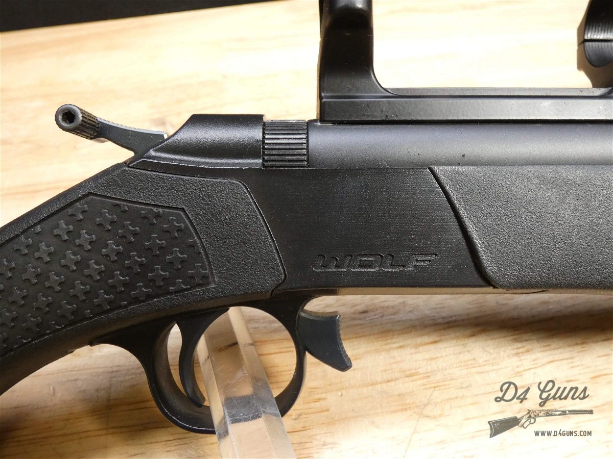 Connecticut Valley Arms Wolf - .50 Cal - CVA - w/ Extras! - Black ...