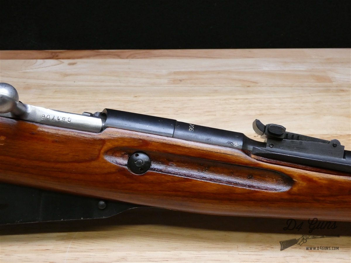 Izhevsk Mosin Nagant M44 Carbine - 7.62x54r - 1945 - w/Box+Bayonet! -C ...