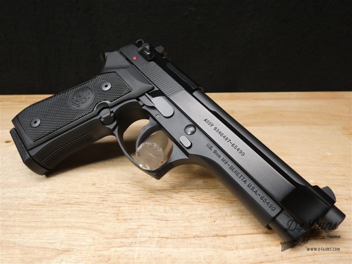 Beretta M9 Commercial - 9mm - USA - 92FS - w/ Case + More - Semi Auto Pistols at GunBroker.com ...
