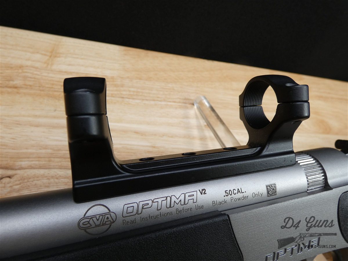 CVA Optima V2 - .50 Cal - Fluted Stainless Barrel - Connecticut Valley ...