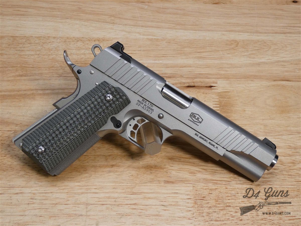 Bul Armory 1911 Government - 9mm - Stainless - Bull BBL - w/ OG Case ...