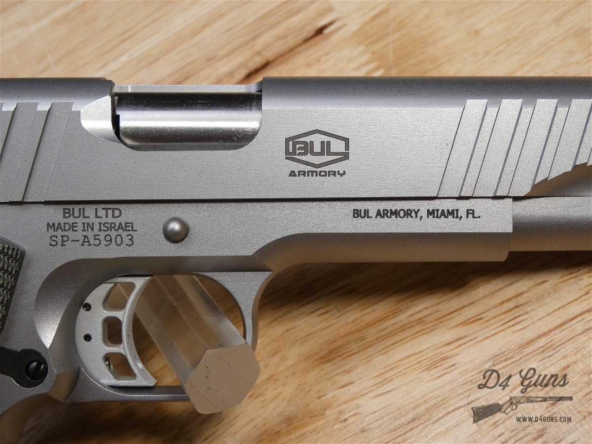 Bul Armory 1911 Government - 9mm - Stainless - Bull BBL - w/ OG Case ...