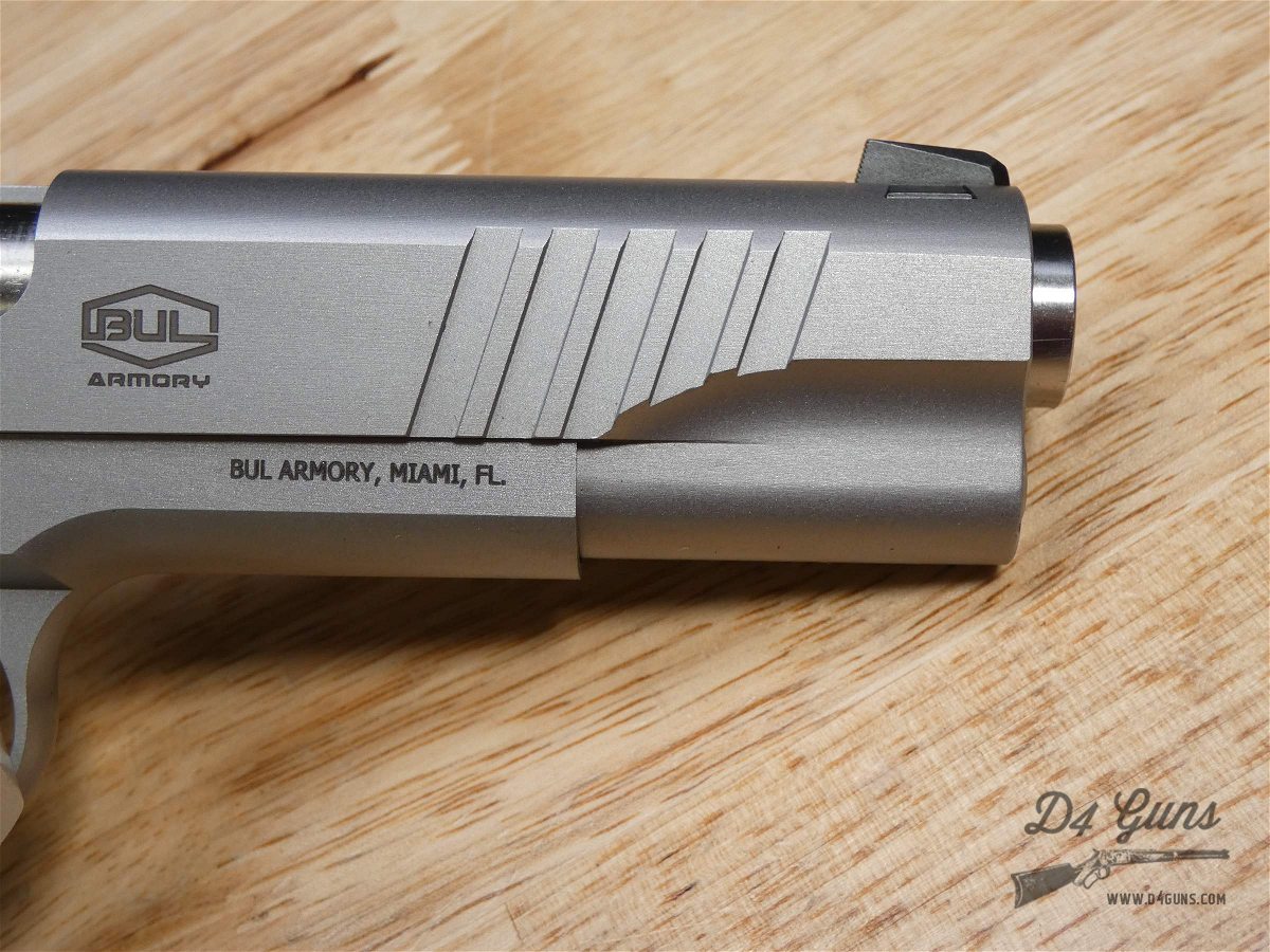 Bul Armory 1911 Government - 9mm - Stainless - Bull BBL - w/ OG Case ...