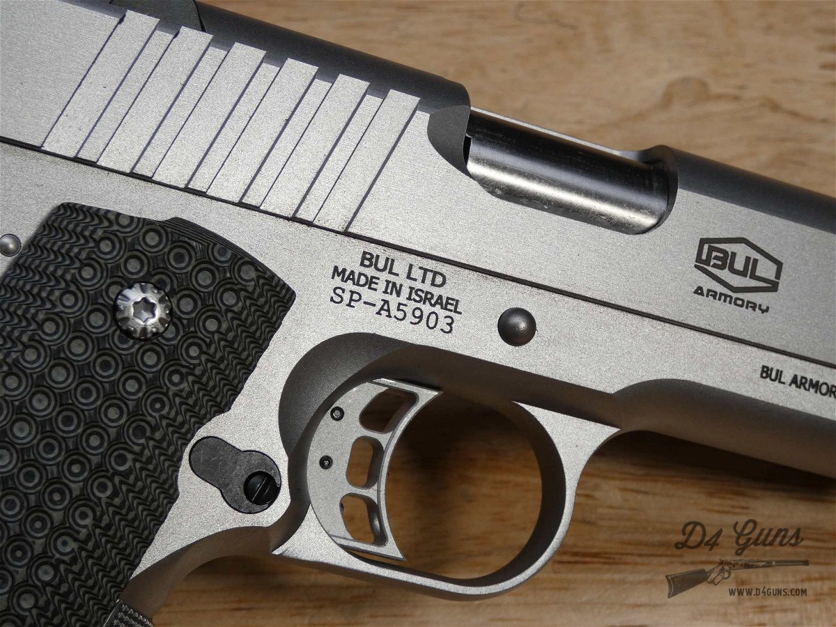 Bul Armory 1911 Government - 9mm - Stainless - Bull BBL - w/ OG Case ...