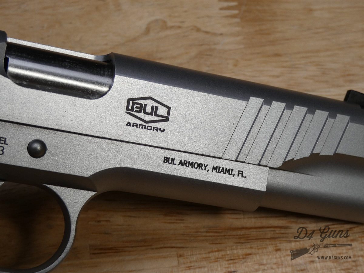 Bul Armory 1911 Government - 9mm - Stainless - Bull BBL - w/ OG Case ...