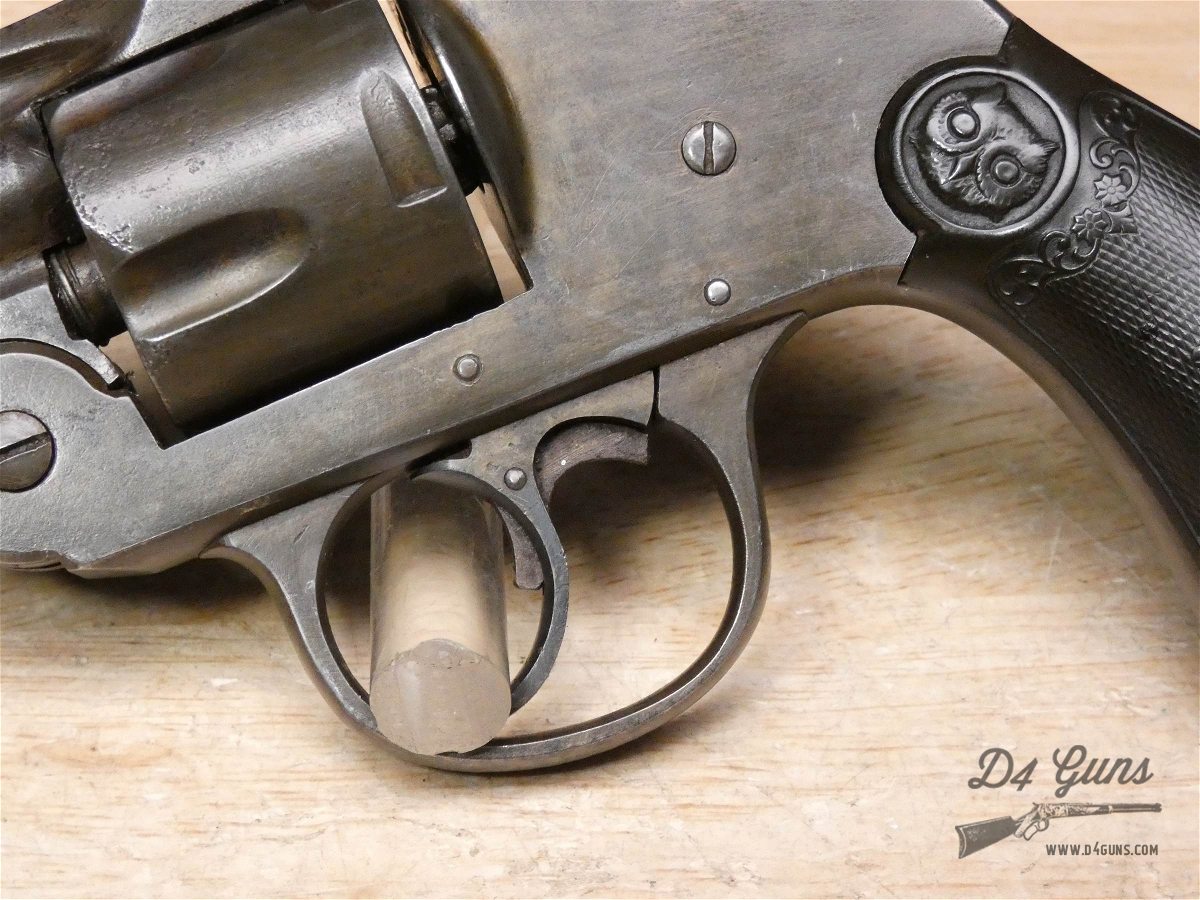 Iver Johnson Safety Hammerless Owl Head - .38 S&W - Top Break - 5 IN ...