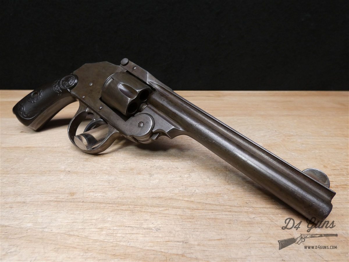 Iver Johnson Safety Hammerless Owl Head - .38 S&W - Top Break - 5 IN ...