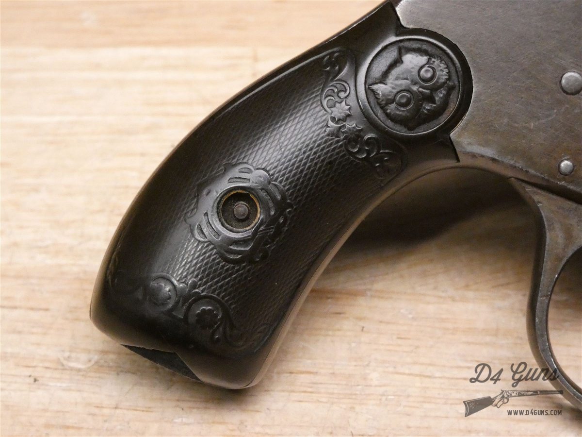 Iver Johnson Safety Hammerless Owl Head - .38 S&W - Top Break - 5 IN ...